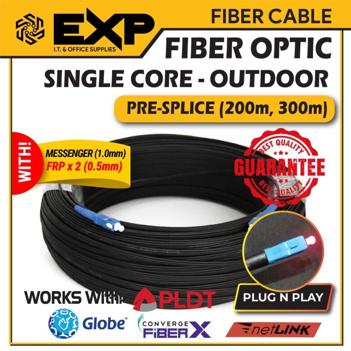 HOT sell FIBER OPTIC CABLE - Single Core (200m300m) | Lazada PH