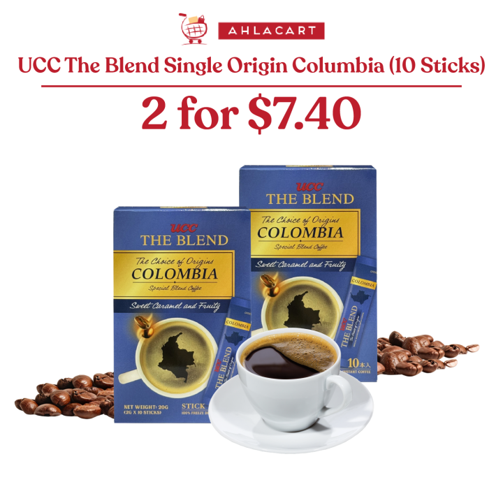 UCC The Blend Single Origin Columbia 10 Stick - 2 For $7.40 | Lazada Singapore