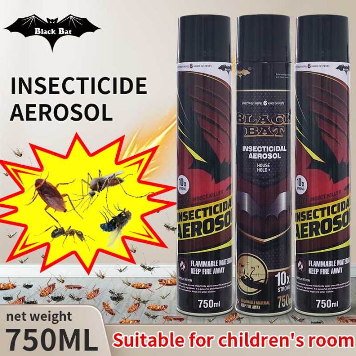 Blackbat insects killer spray 750 ML effective cockroach killer | Lazada PH