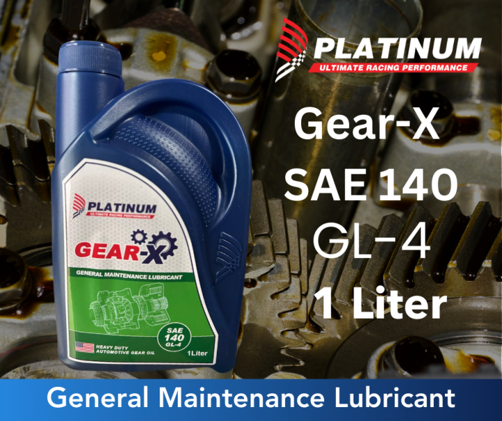 Platinum Gear-X SAE 140 Gear Oil 1Liter | Lazada PH