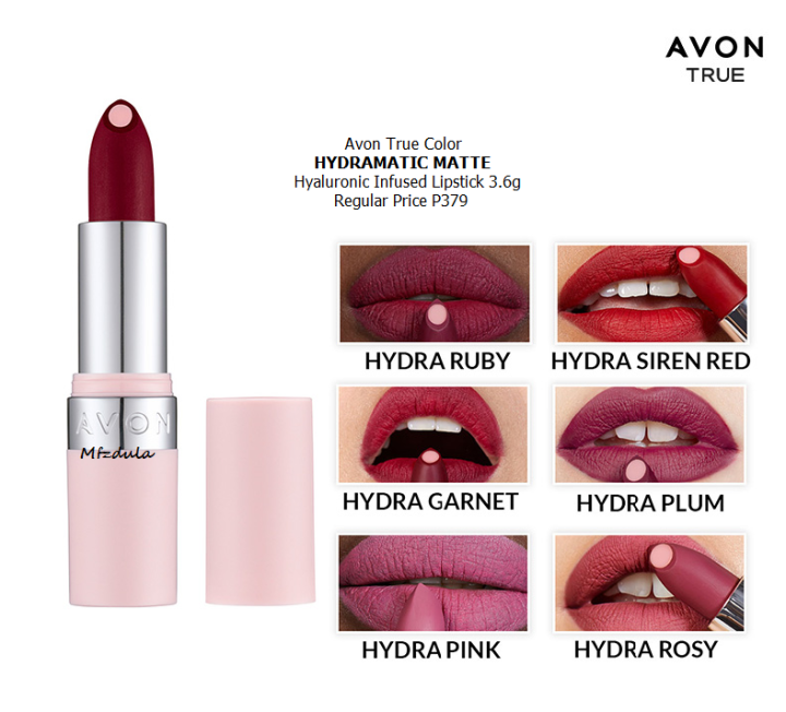 Avon True Color HYDRAMATIC MATTE lipstick 3.6g | Lazada PH