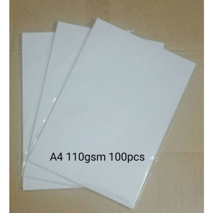[Brilliant]** ready stock ** A4/A3 glossy photo paper 110-300gsm 100pcs ...
