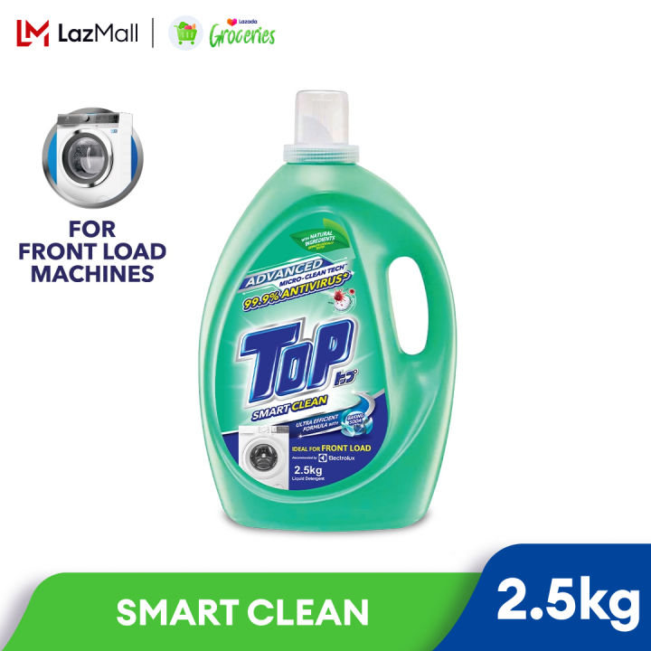 TOP Liquid Detergent Smart Clean Low Suds 2.5KG | Lazada