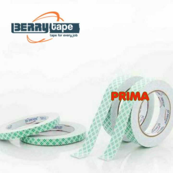 DOUBLE FOAM / ISOLASI BOLAK-BALIK / DOUBLE TAPE PUTIH BERRY 24MM | Lazada Indonesia