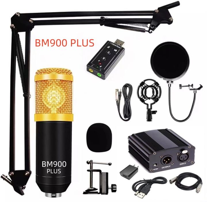 BM900 PLUS Upgrade มาจาก BM800 พร้อมอุปกรณ์ห้องอัดครบเซ็ต ไมค์อัดเสียง ...