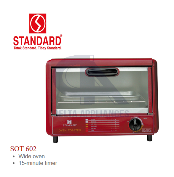 Standard Oven Toaster 15 Min Timer Free Tray Original 1 Year Warranty ...