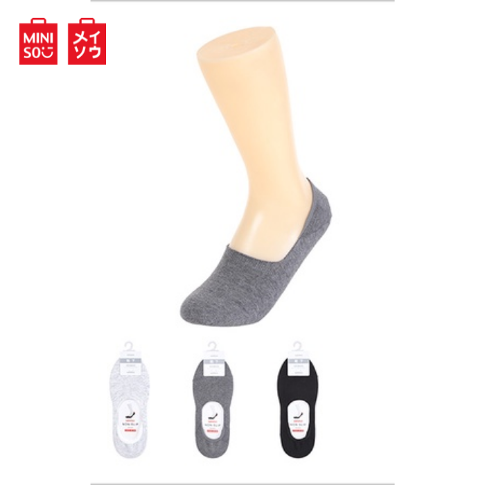 Miniso Women's and Men's No-Show Mesh Foot Socks (3 and 5pairs)/Men ...