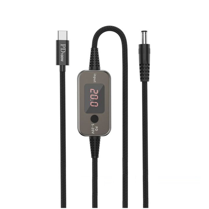 [ldi]-Type C to DC Power Boost Cable USB C to DC Adapter Cable 5V/9V ...