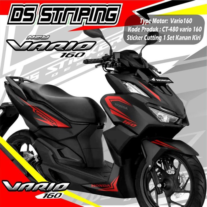 Ct-480 sticker Cutting Variasi motor Vario 160 kece | Lazada Indonesia