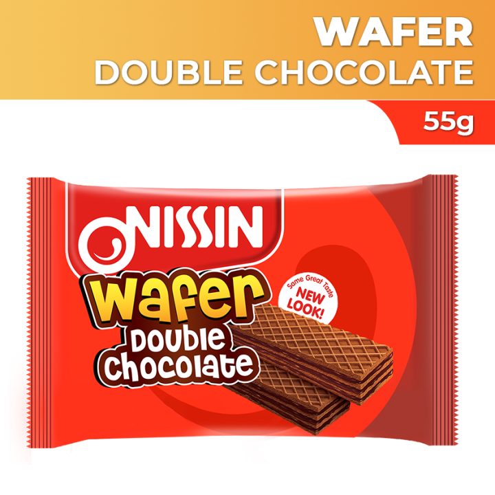 Monde Nissin - Nissin Wafer Double Choco 55g | Lazada PH