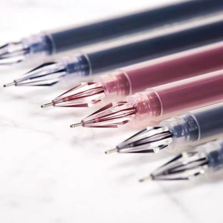 Diamond tip 0.38 full syringe carbon gel pen | Lazada PH