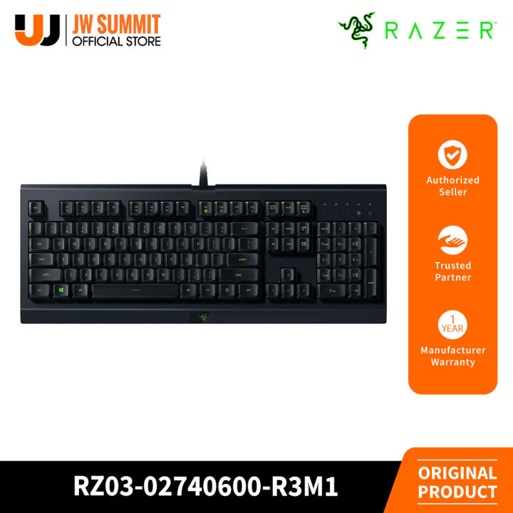 Razer Cynosa Lite Essential US Keycaps Gaming Keyboard, Soft Cushioned ...