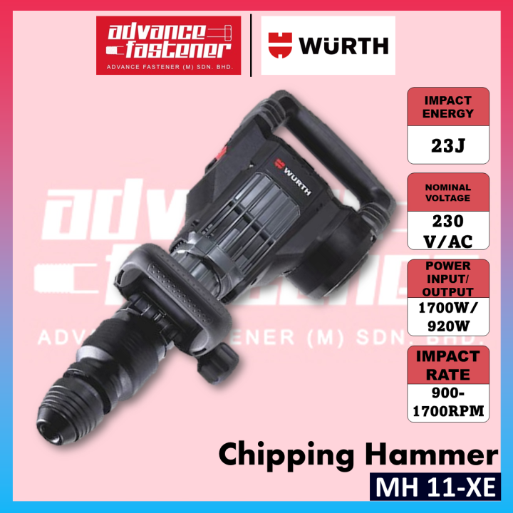 WUERTH MH 11-XE Chipping Hammer | Lazada