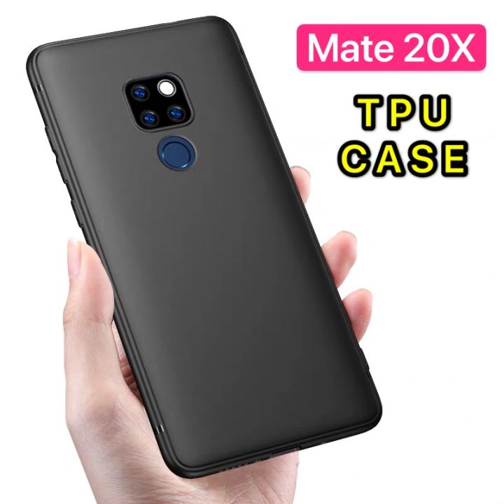 [ส่งจากไทย] Case Huawei Mate 20X เคสนิ่ม TPU CASE เคสโทรศัพท์หัวเว่ย Mate20X เคสสีดํา เคสซิลิโคน ...