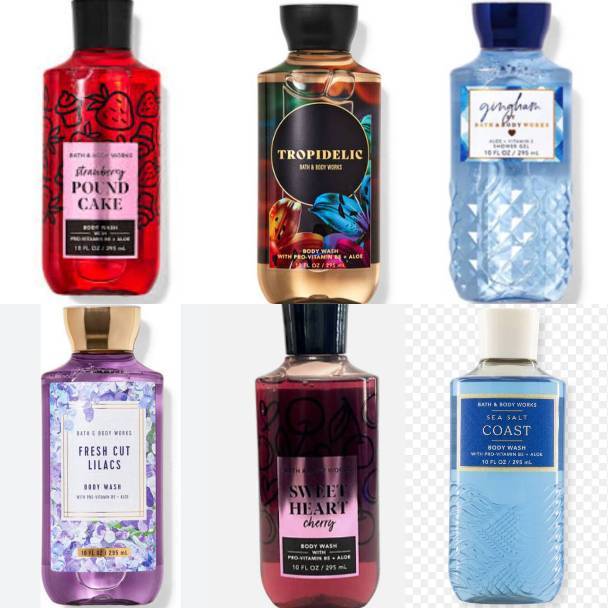 Bath And Body Works Shower Gel 295ml เจลอาบน้ำ มีกลิ่นหอม 295ml ครีม