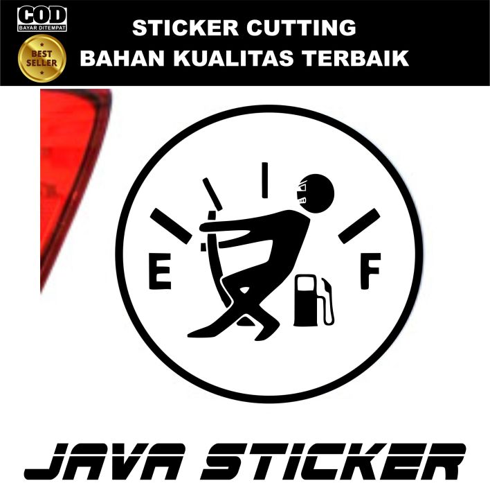 COD Cutting Sticker stiker tutup tangki mobil unik lucu | Lazada Indonesia