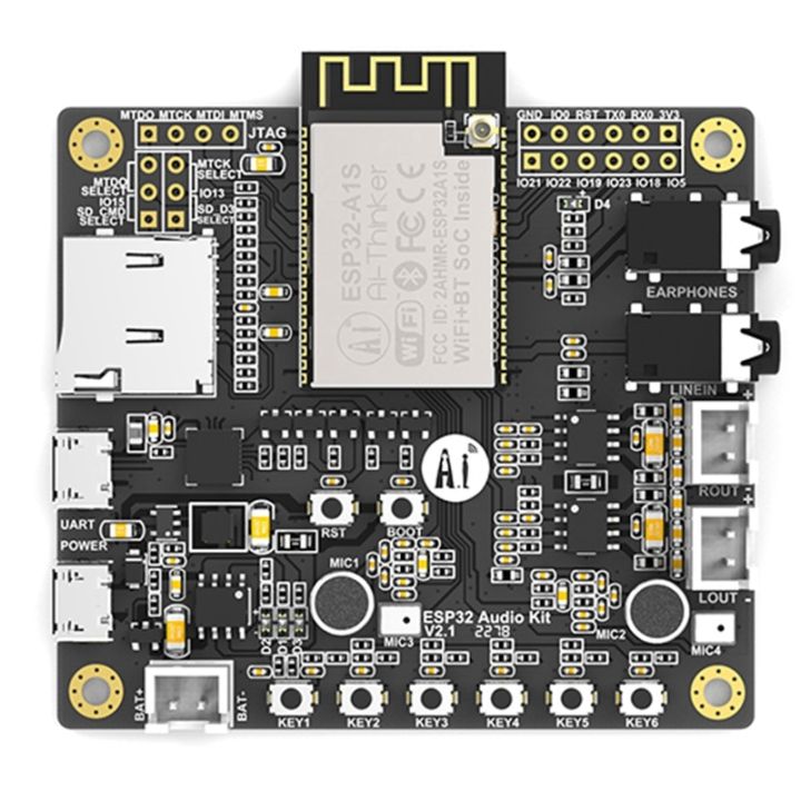 High Quality 】 โมดูลบลูทูธ Esp32 Aduio ชุด Esp32อนุกรมเป็น Wifi Esp32 Aduio Kit บอร์ดพัฒนา
