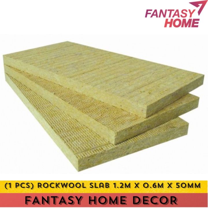 (1PCS)Rockwool Density 40KG/m3 Rockwool Fireproof & Soundproof ...