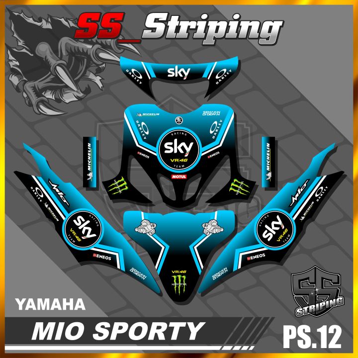 Decal Sticker Full Body Mio Sporty - Stiker Full Body Mio Sporty. PS ...