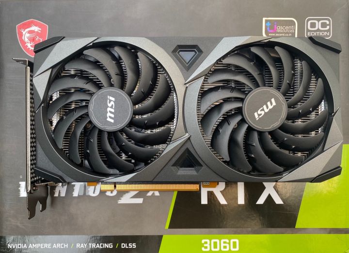 MSI GeForce RTX 3060 Ventus 2x 12G OC - 12GB GDDR6 | Lazada Singapore