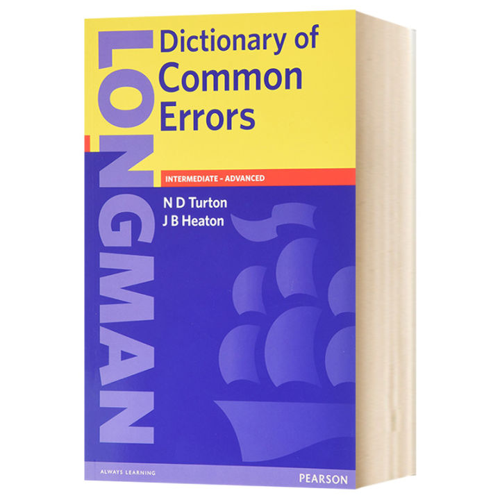Longman Dictionary of Common Errors Imported Original English Books ...
