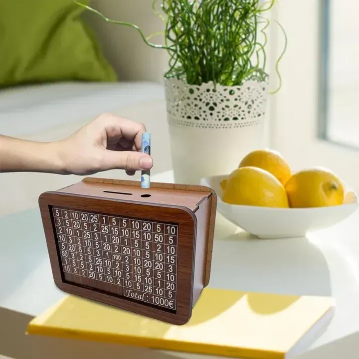 Wooden Paper&Coin Bank/Personalized Alkansya | Lazada PH