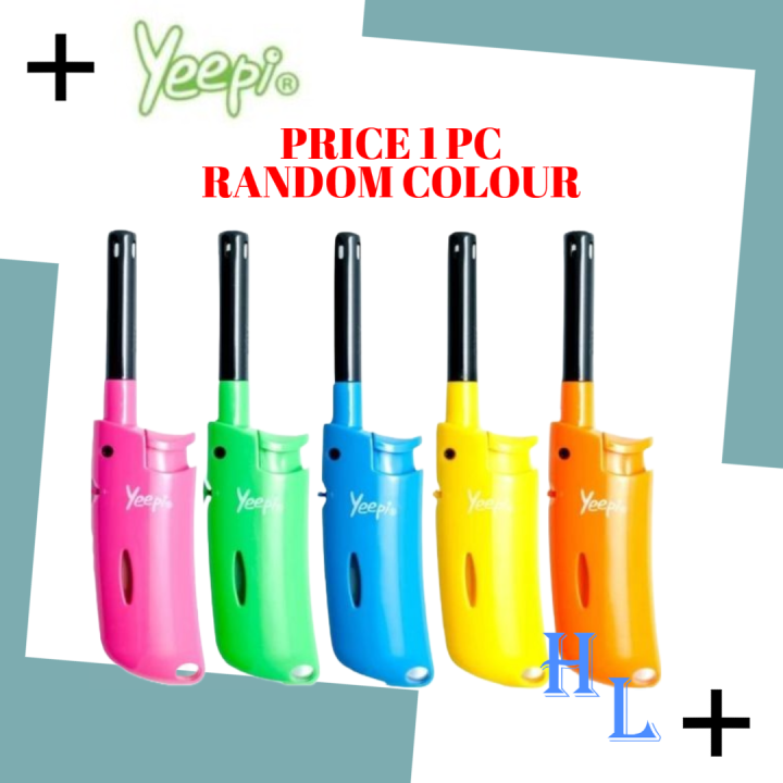 Yeepi BBQ Lighter 5000 Butane Refillable Stove BBQ Grill Dapur Lighter ...
