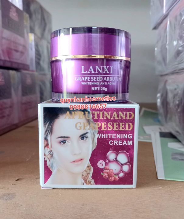 Kem Dưỡng trắng, nám, tàn nhang Lanxi Whitening 25g | Lazada.vn