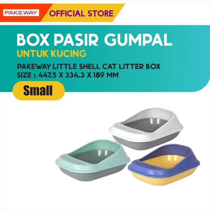 Pakeway Little Shell Cat Litter Box Small / Kandang Pasir Kucing ...