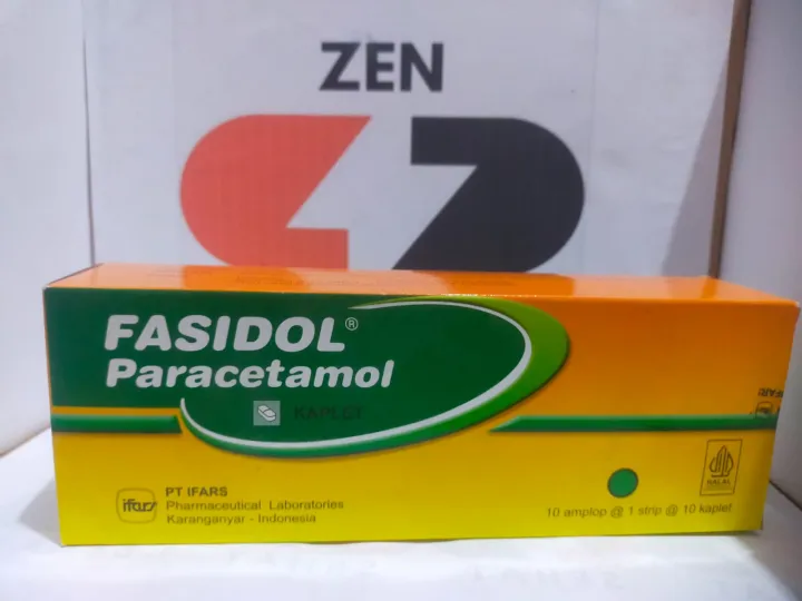 Fasidol Paracetamol 500mg (BOX) | Lazada Indonesia