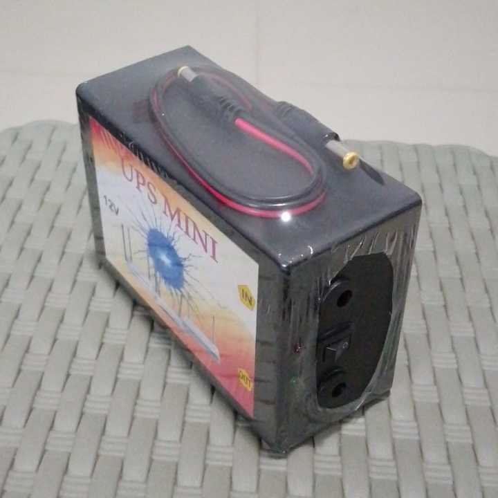 UPS MINI 12 VOLT DC CADANGAN TEGANGAN ROUTER WIFI | Lazada Indonesia