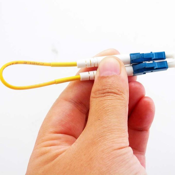 LC-LC 18cm single-mode optical fiber jumper short fiber connector LC ...