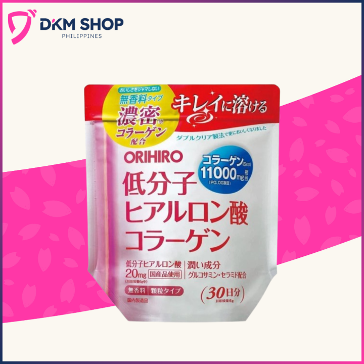 Orihiro Hyaluronic Acid Collagen Powder 180g | Lazada PH