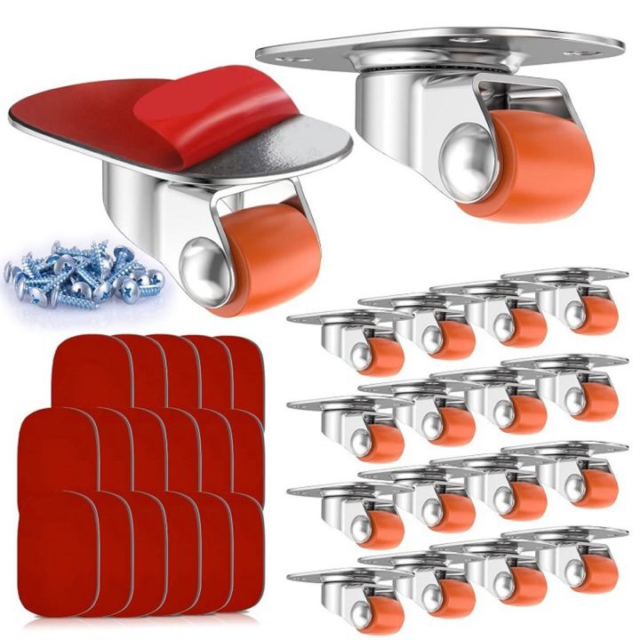 Smooth Rolling Heavy Duty Casters Pack of 20 for Easy Transporting ...