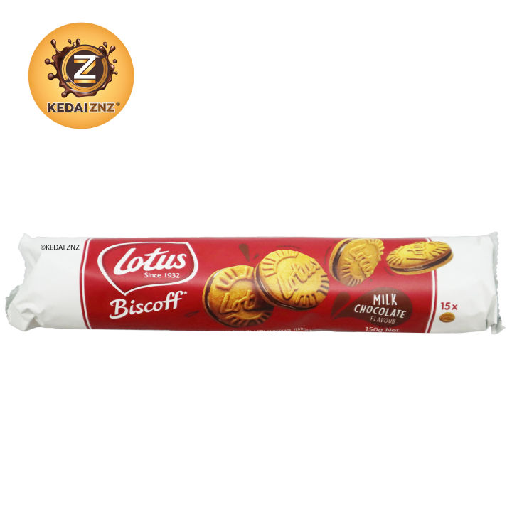 Chocolate Lotus Biscoff MILK CHOCOLATE FLAVOUR Biscuits (15 Pieces ...