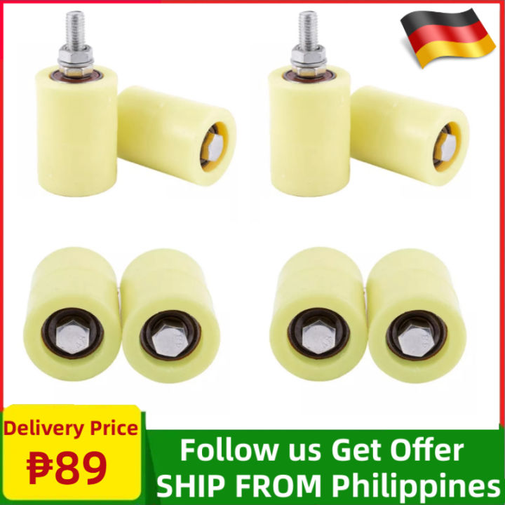 Yoqu 2PCS Sliding Door Roller and Top Guide Roller of Flat Gate Made of ...