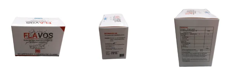 Flavos Food Supplement 60 capsules | Lazada PH