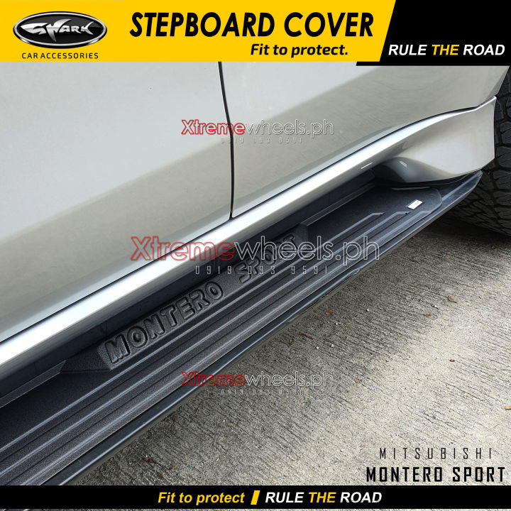 Mitsubishi Montero Sport 2016-2025 Shark Side Stepboard / Step Board ...