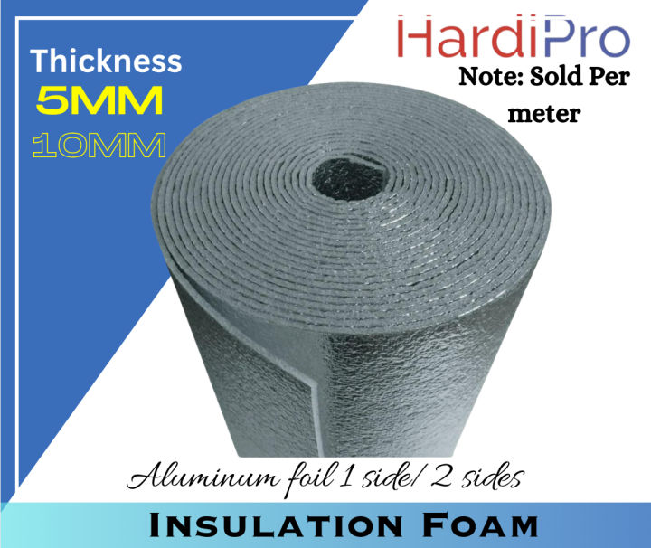 PER METER Thermal Heat Insulation Foam/ PE foam Insulator (10mm/5mm ...