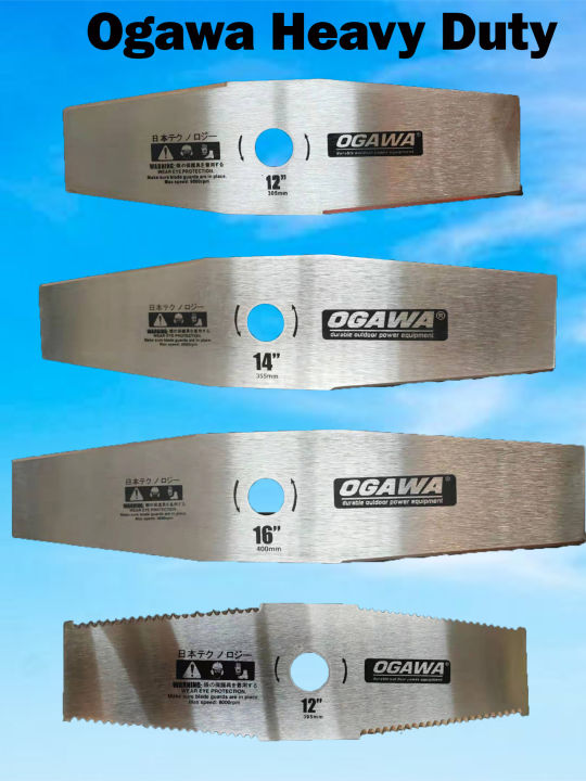 [ Heavy Duty] Ogawa Brush Cutter Blade With Saw Teeth Mata Mesin Rumput ...