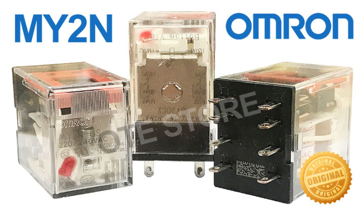Omron MY2N MY2N-GS 8 Pin Power Relay (AC220V / AC240V / AC110V / DC24V / DC12V) | Lazada