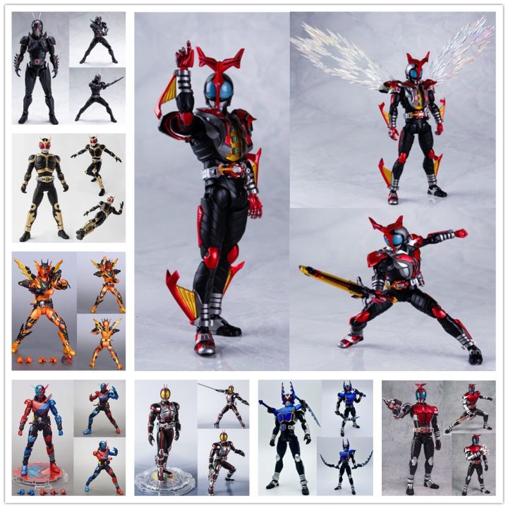 SHF Shin Kamen Rider Geats SHFiguarts Masked Rider Kuuga Kabuto Black ...