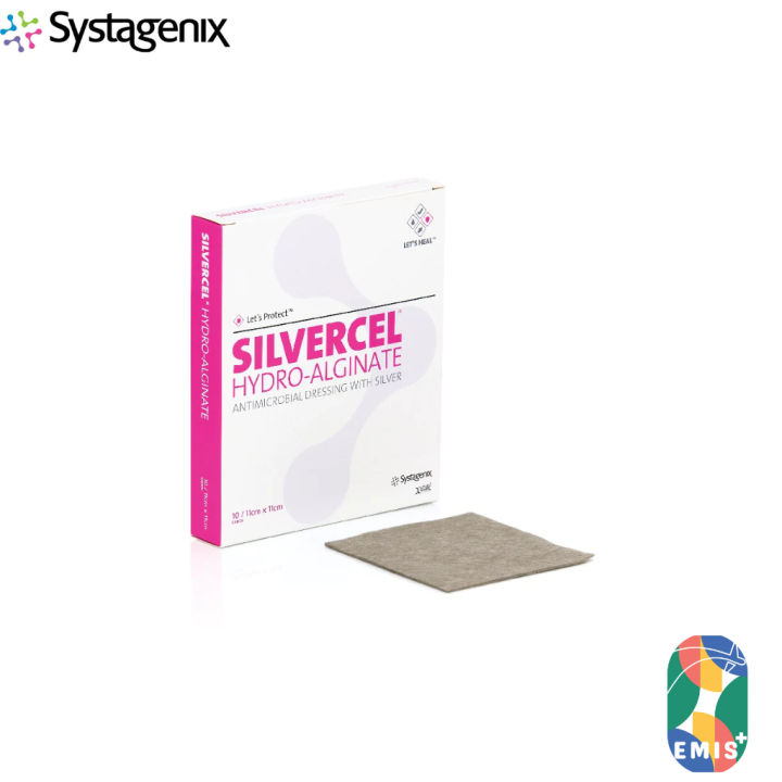 3M Systagenix Silvercel Hydro-Alginate Dressing 11 X 11cm | Lazada ...