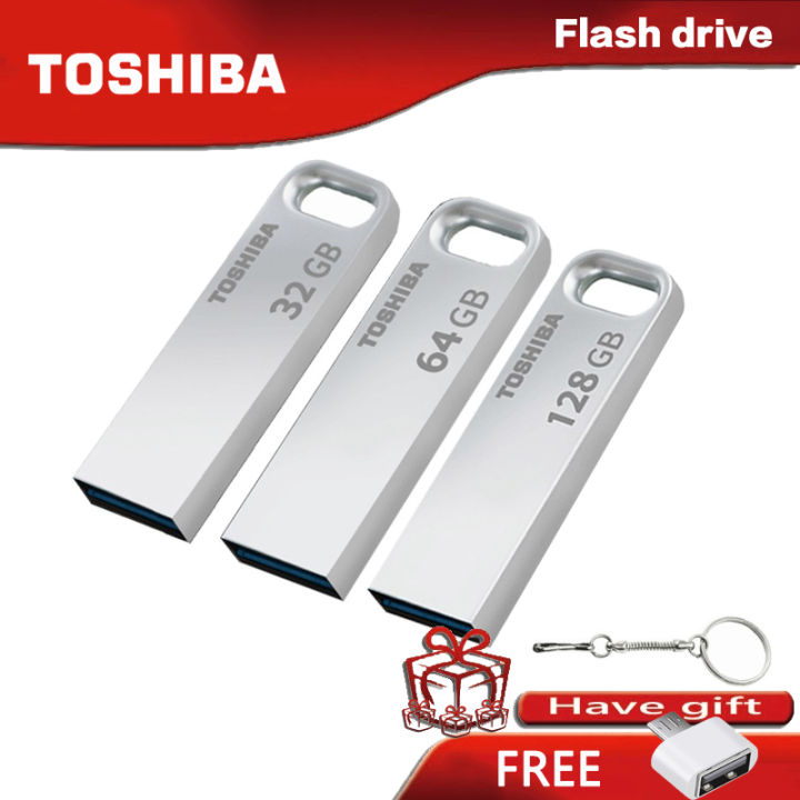 Toshiba usb flash drive De metal usb2.0 8 Gb/16Gb/32Gb/64Gb/128Gb/256Gb ...