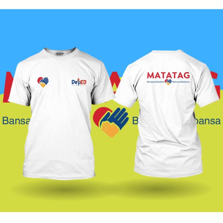 Full Sublimation Shirt DepEd Matatag Uniforms Teachers Day T-shirts ...