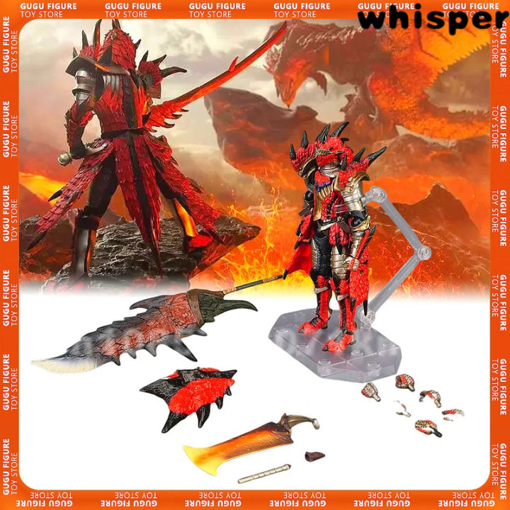 [Hot]Monster Hunter Jinou Rathalos Revoltech Yamaguchi sman Model Dolls ...
