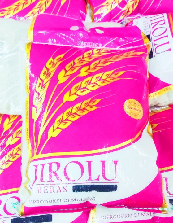 Beras Putih Biasa Cap Jirolu Pink 5 kg | Lazada Indonesia