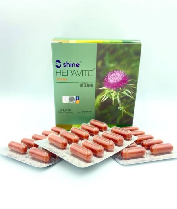 Shine Hepavite Forte Capsules 30's/100's EXP05/27 | Lazada