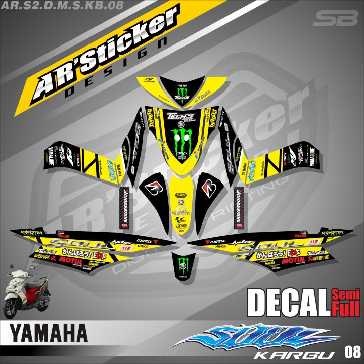Stiker Decal Full Body Mio Soul Karbu - Sticker Decal MIO SOUL KARBU ...