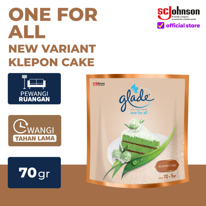 Glade One For All Pengharum Ruangan - Klepon Cake 70g | Lazada Indonesia